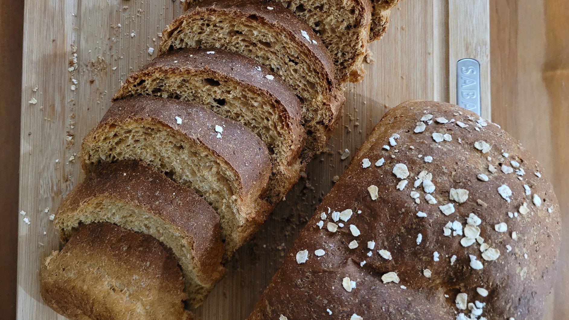 Homemade Oat Bread - cookwithrachz